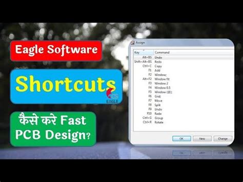 Eagle Software Shortcuts Key Use The Short Key To Make The Eagle