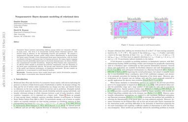 Nonparametric Bayes Dynamic Modeling Of Relational Data Papers With Code