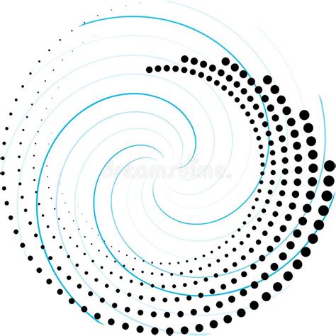 Overlaying Abstract Spiral Swirl Twirl Vector Volute Helix