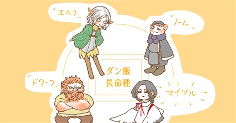ダンジョン飯 マイヅルさん小まとめ奥方様の雰囲気捏造 ミックスうさぎのイラスト Pixiv
