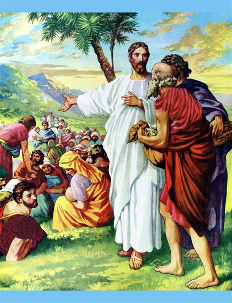 Bible Story Pictures For The Story Of Jesus Feeds The 5000