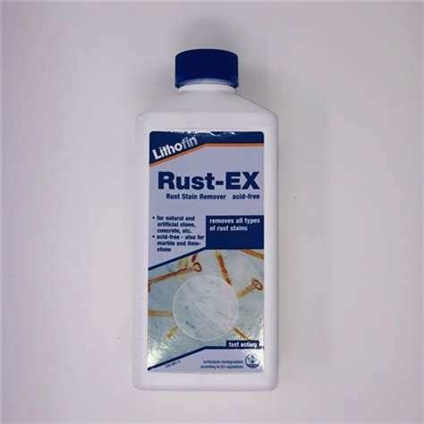 Lithofin Rust Ex Non Acidic Rust Stain Remover Lith Rust Ex