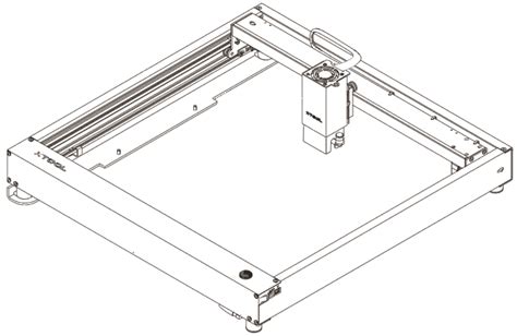 Use The Frame Fixing Piece For Xtool D1 Pro Xtool Support Center