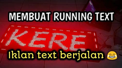 Cara Membuat Merakit Running Text Led Matrix Running Text YouTube