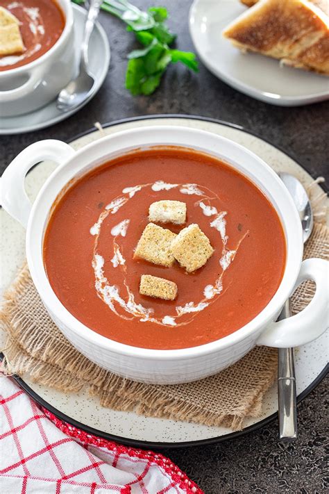Tamatar Ka Shorba Spiced Indian Tomato Soup Ruchiskitchen