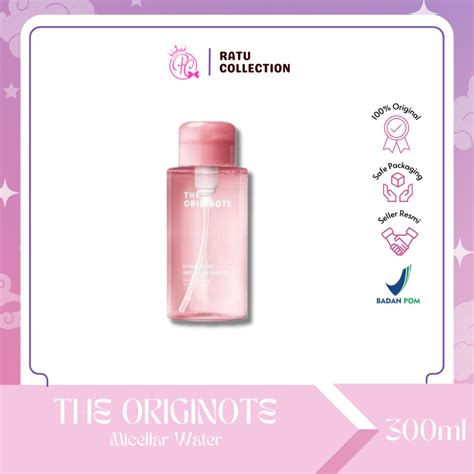 Jual The Originote Hyalurose Micellar Water 300ml Pembersih Wajah