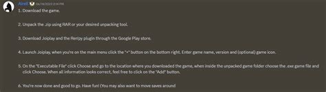Can T Install Files Bug And Sugestions Itch Io