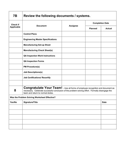 8b Problem Solving Worksheet In Word And Pdf Formats Page 5 Of 5