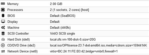 Cant Install Opnsense Vm 0 Cloning Current System Then Shutdown R