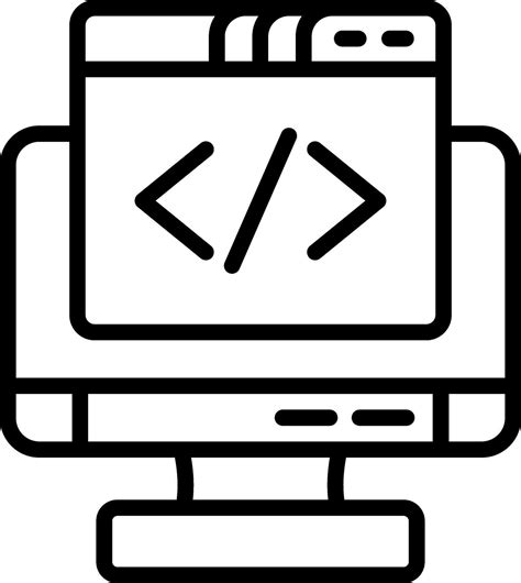 Coding Vector Icon Design 29939420 Vector Art At Vecteezy