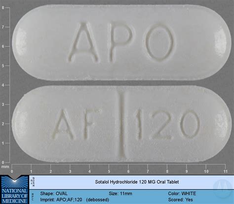 Sotalol Hcl Af 120mg Rx Products