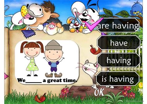 PRESENT CONTINUOUS General Readin English ESL Powerpoints