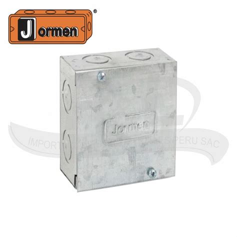 CAJA DE PASE METALICA TROQUELADA 8X8X6 200X200X150 1 27 JORMEN