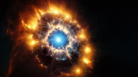 Premium Photo View Of The Birth Of A Star In Space During A Nebula