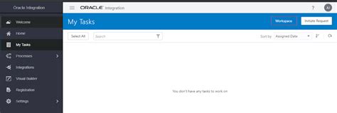 Setting To Enable The Notification In Oracle Process Cloud Services