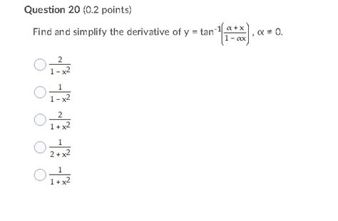 Solved Question Points Find Exact Value Of Chegg Com