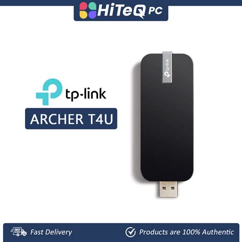 Hiteqpc Tp Link Archer T U Ac High Gain Wi Fi Mu Mimo Usb Adapter Shopee Singapore