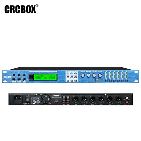 Karaoke Dsp Sound X6 Echo Reverb Audio Processor Feedback Suppressor And Audio Digital Price