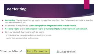05 Nlp Vectorization ML Model In Text Analysis Pdf
