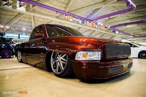 Lowered 2nd Gen Single Cab Ram Dodge Trucks Ram Lowrider Trucks Dakota Truck