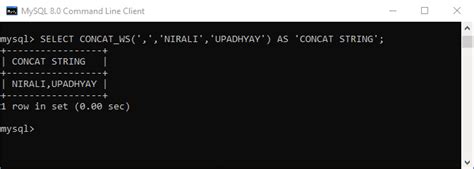Learn Mysql Mysql String Functions