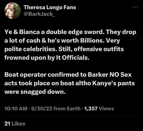 boat operator confirmed no sex acts took place on boat r goodasssub
