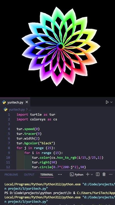 Python Turtle Series Episode 3yuritechpython Coding Programming