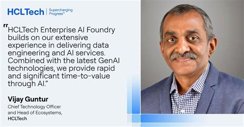 Excited To Announce That Hcltech Just Unveiled Enterprise Ai Foundry
