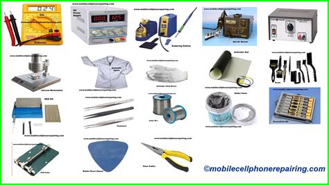 Mobile Phone Repairing Tools List