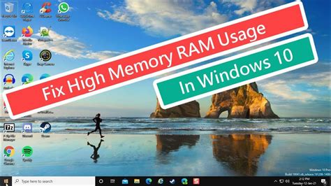 Fix High Memory / RAM Usage In Windows 10 - YouTube