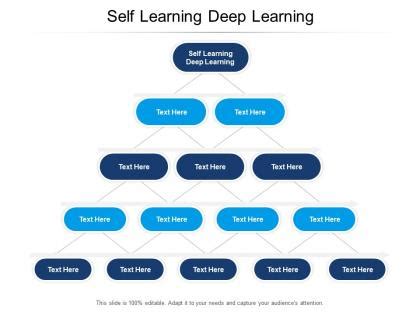 Self Learning Deep Learning PowerPoint Presentation and Slides PPT Example | SlideTeam