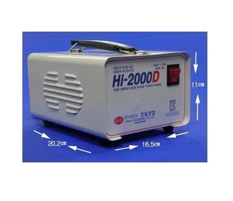 2kw 2kva Step Down Transformer For Home App Tradekorea