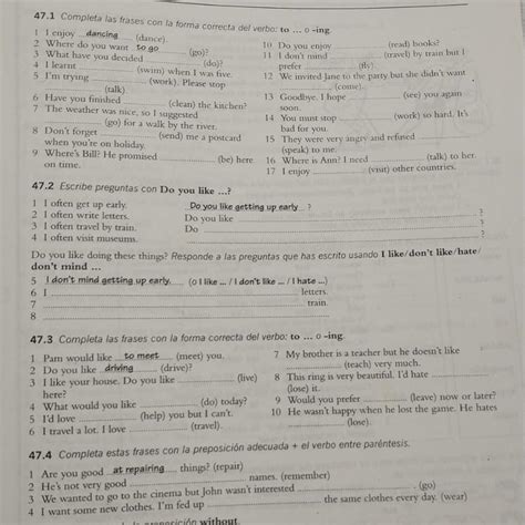 Ayúdenme a resolver estos ejercicios por favor Brainly lat