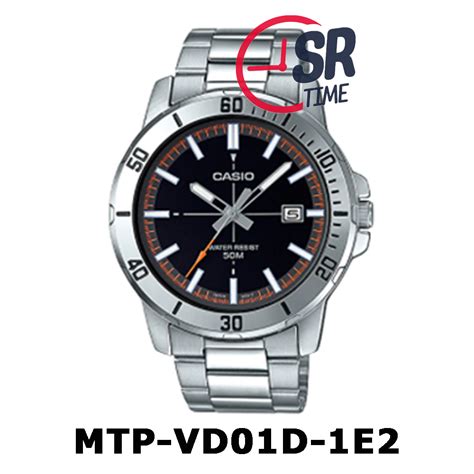 Casio รุ่น Mtp Vd01 Mtp Vd01b Mtp Vd01d Mtp Vd01sg Mtp Vd01g Mtp Vd01l นาฬิกาชาย ทรง Sport ขนาด