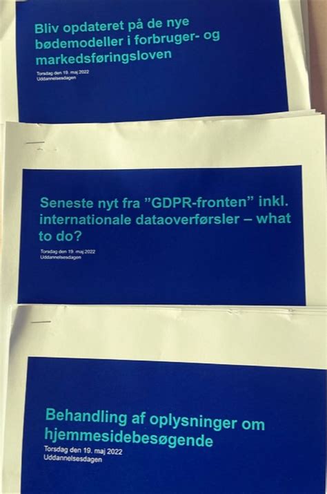 Alle Stolerækker Til Bech Bruuns årlige Uddannelsdag Er Fuldt Booket Og Jeg Glæder Mig Til At