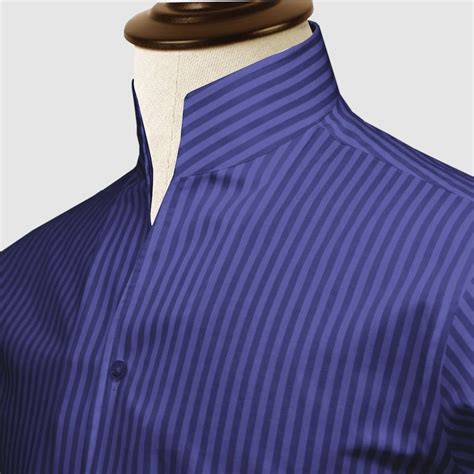 Mens Mandarin Collar Shirt Pattern Etsy