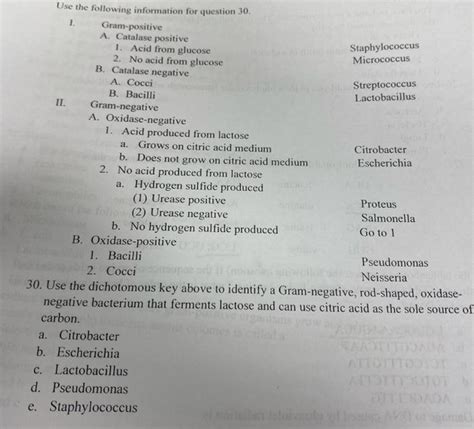 Solved 1 Staphylococcus Micrococcus Streptococcus