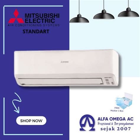 Jual AC MITSUBISHI SPLIT 2PK SRK18CXP W3 ACMITSUBISHI TERMURAH SPLIT