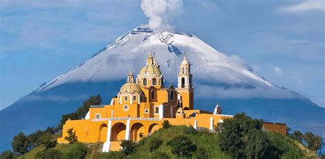 Piramides De Cholula Puebla Mexico