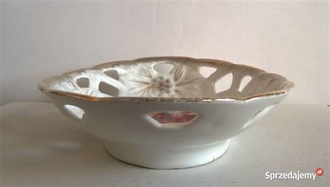 Patera Ażurowa Porcelana Śląsk Silesia Parowa Radom Sprzedajemy pl