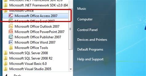 Cara Membuat Database Access Mdb Jnm Javanet Media
