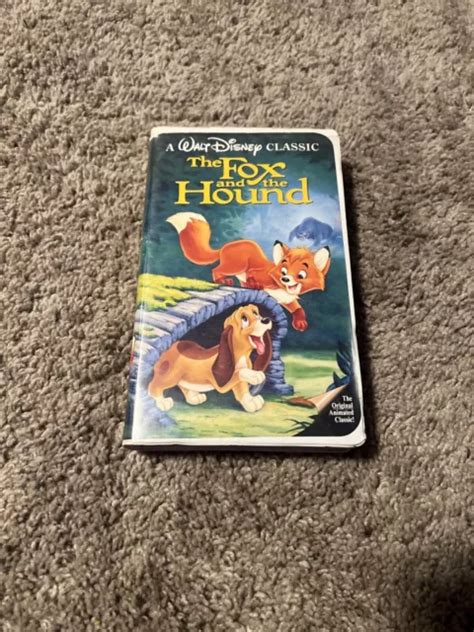 Walt Disney The Fox And The Hound Vhs 1994 Black Diamond The