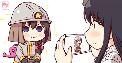 艦隊これくしょん 出初式やましぐ 奏音のイラスト Pixiv