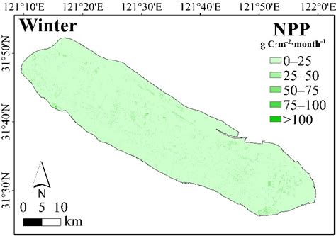 Spatiotemporal Characteristics Of Vegetation Npp In Different Seasons Download Scientific