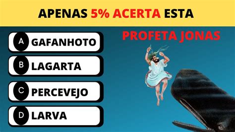 12 PERGUNTAS BÍBLICAS PROFETA JONAS QUIZ BÍBLICO 15 YouTube
