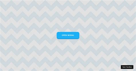 Modal Best Practices Initial Codesandbox