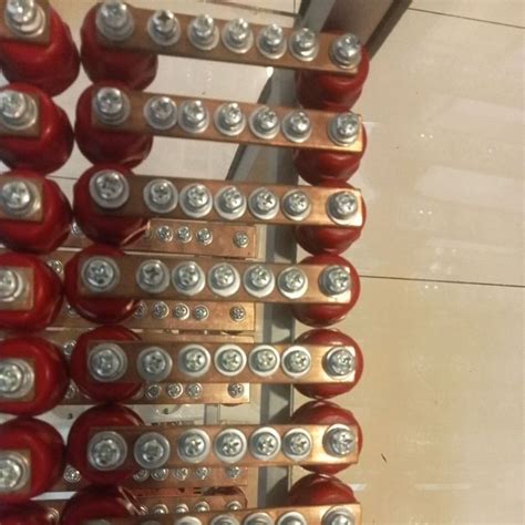 Zero Ground Imported Copper Busbar 3mm X 15mm X 100mm 7 Bolt Holes M5