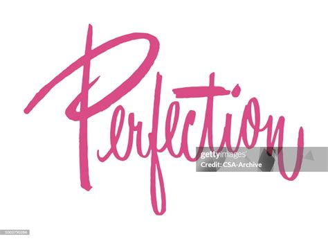 Perfection High Res Vector Graphic Getty Images