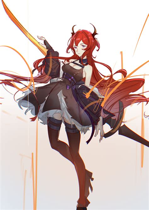 Surtr Arknights Image By Natozaki Zerochan Anime Image Board
