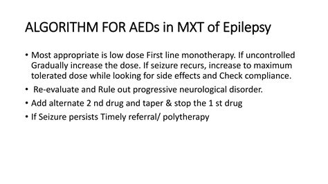 Paediatrics Epilepsy Lecture Pptx